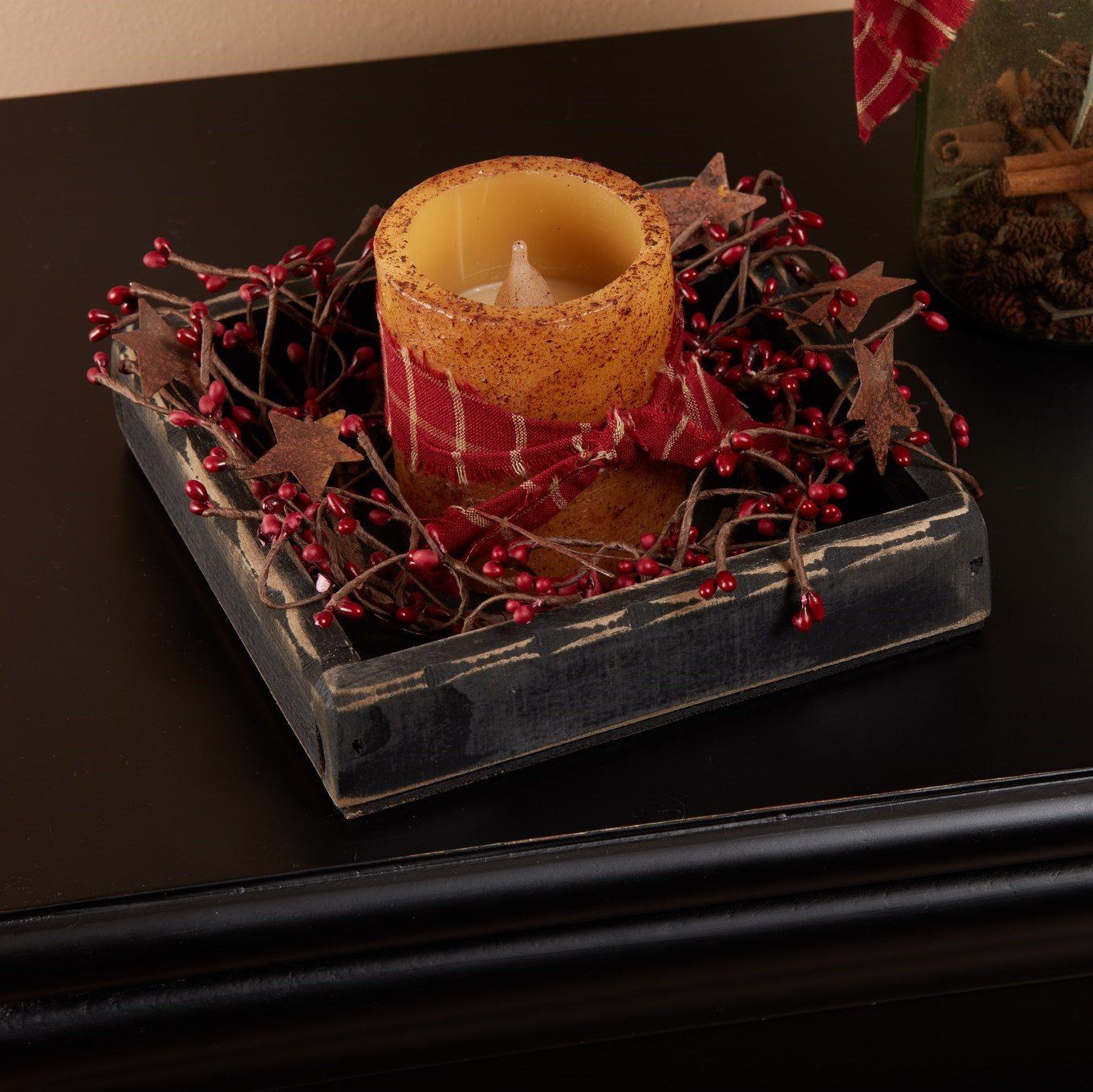 Primitive Centerpieces at Primitive Star Quilt Shop