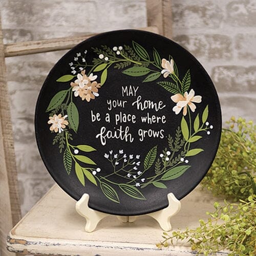 CWI "Where Faith Grows" Plate