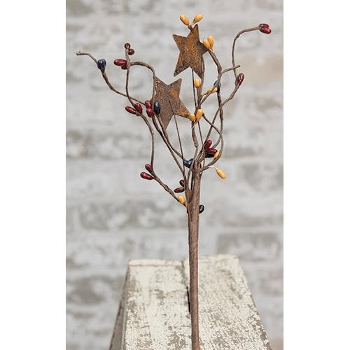 Colonial Pip & Star Pick - 12" | Primitive Star Quilt Shop