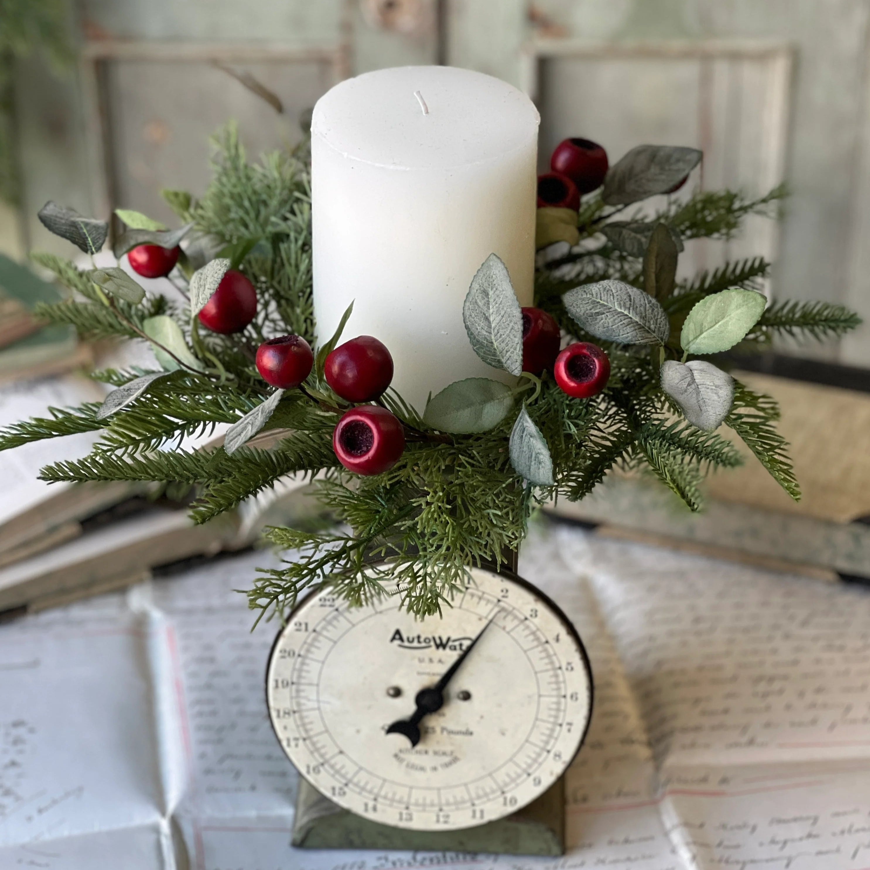 Fireside Candle Ring | Primitive Star Quilt Shop