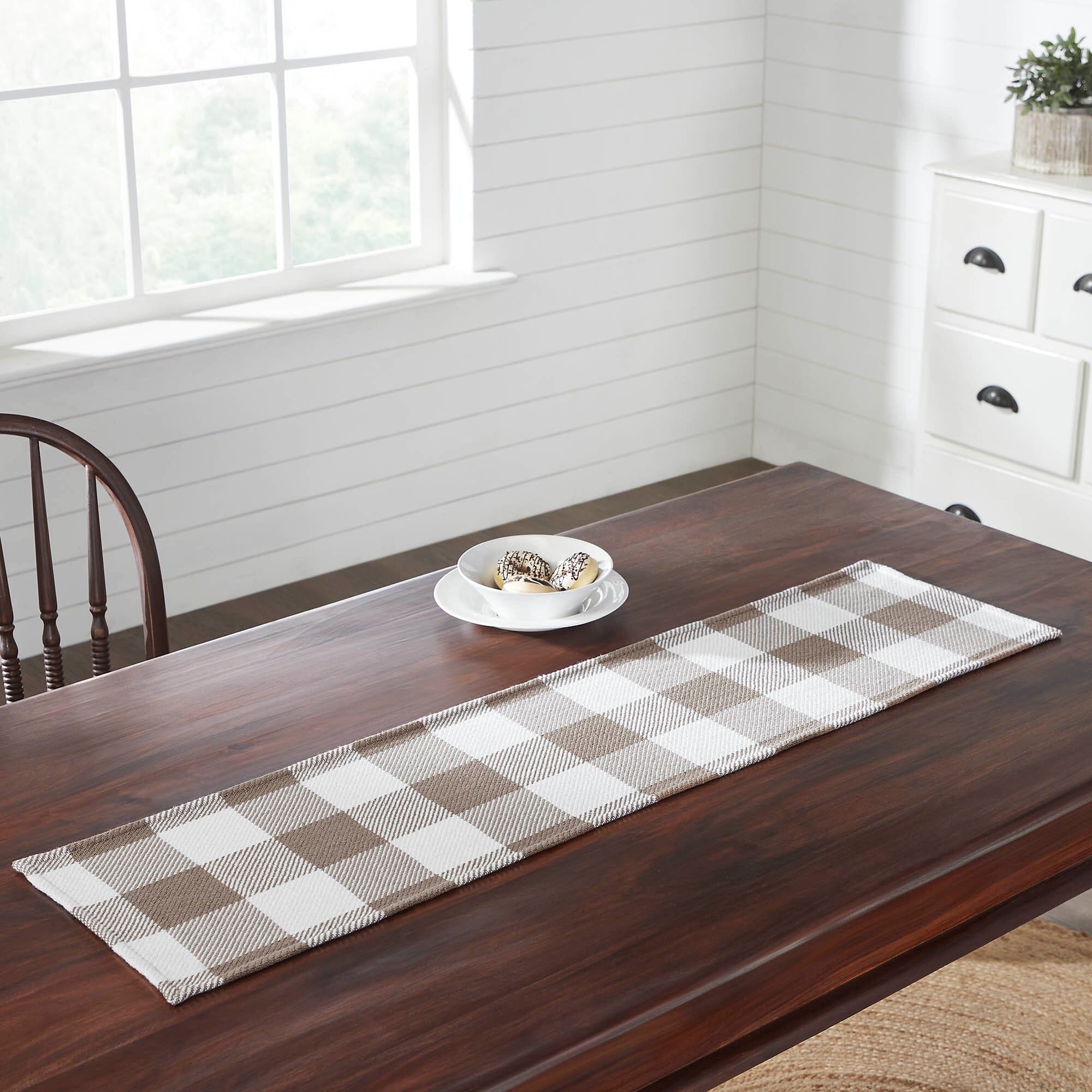 Annie Portabella Buffalo Check Runner 12x48"