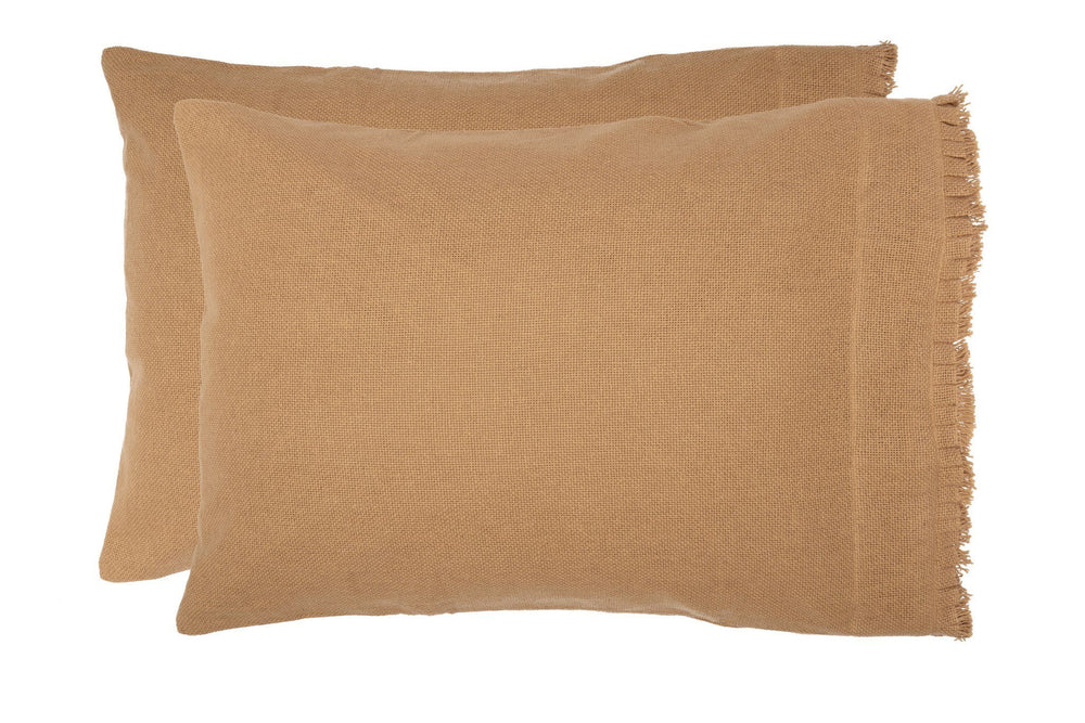 burlap linen bedding