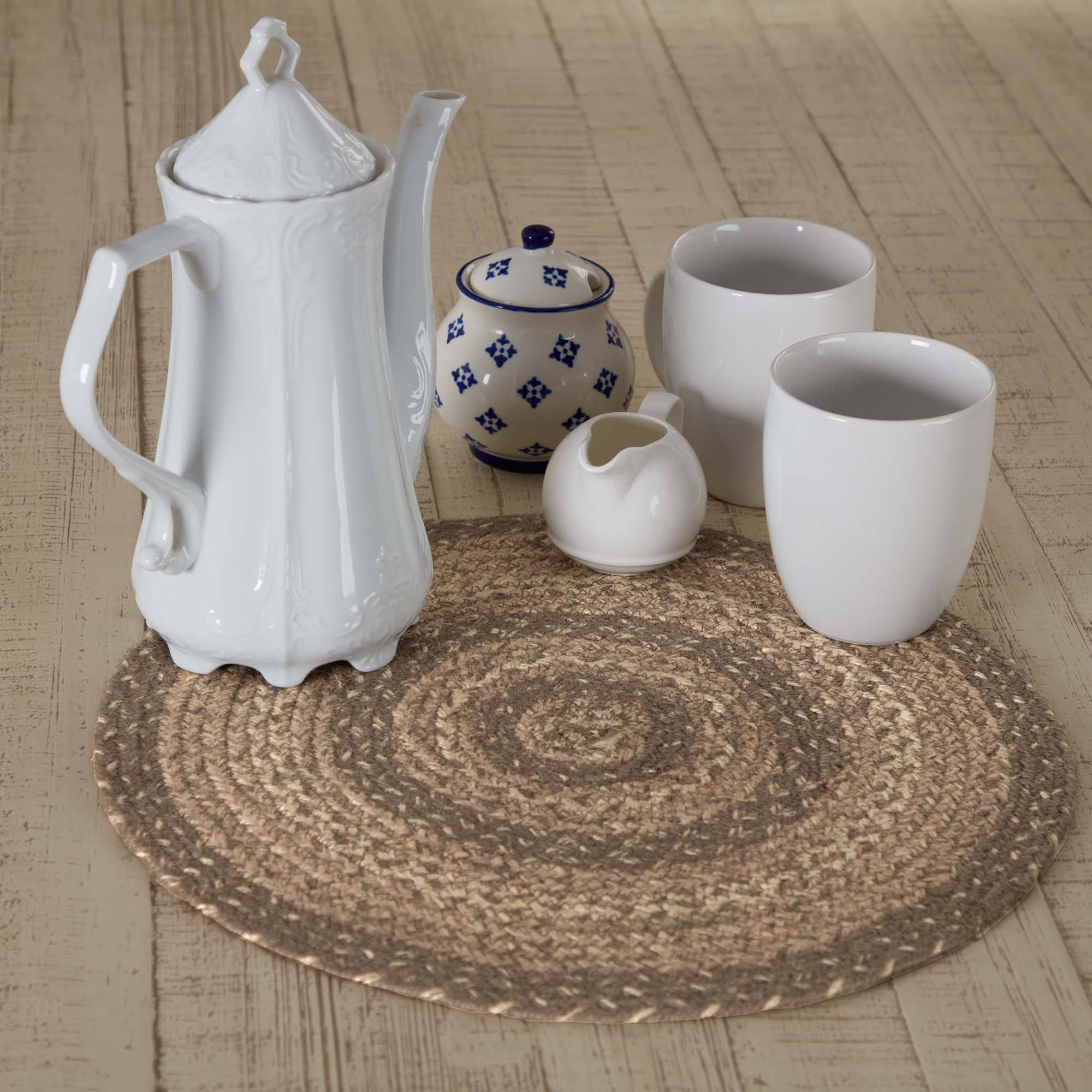 Cobblestone Braided Trivet 15"