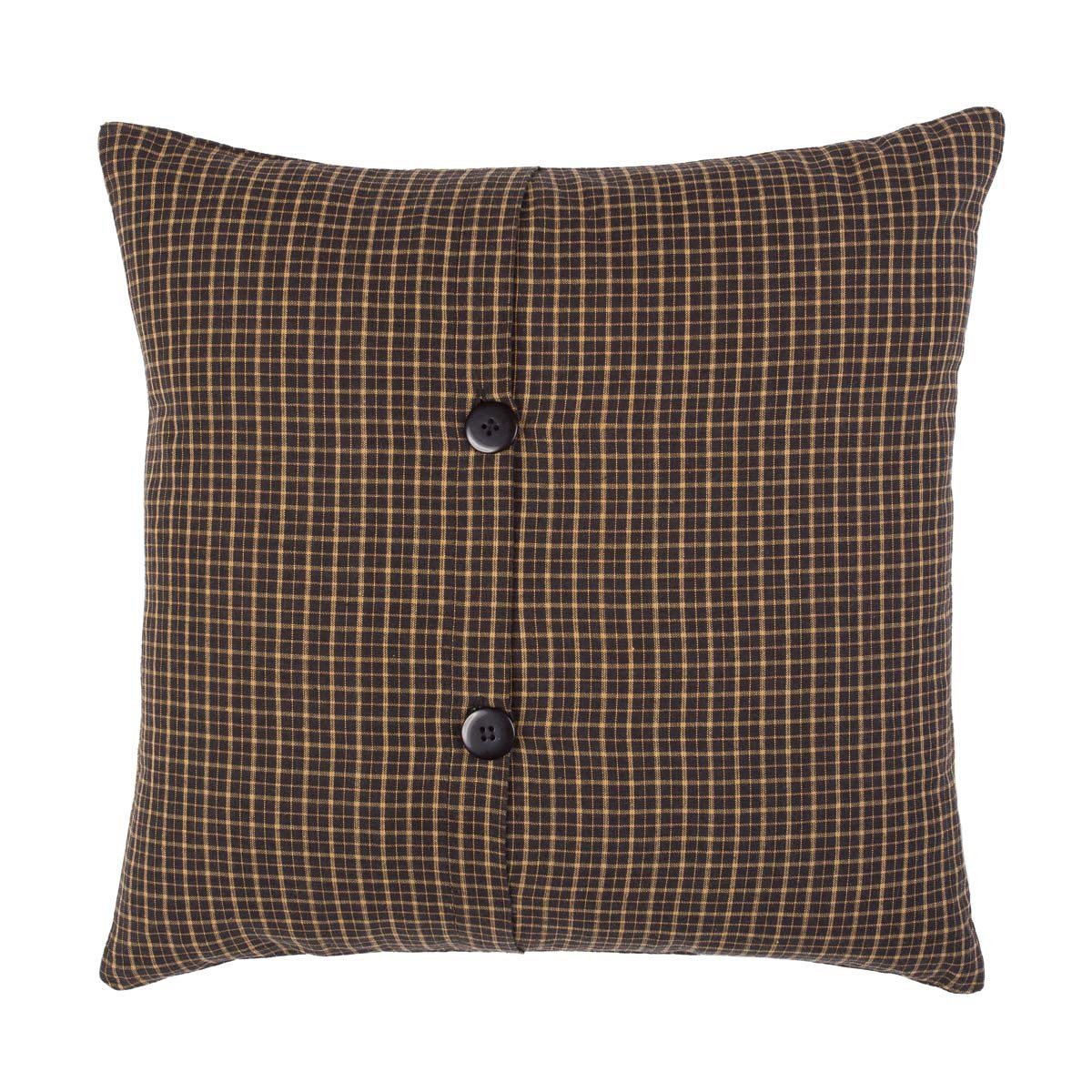 Kettle Grove Fabric Pillow 16" | Primitive Star Quilt Shop