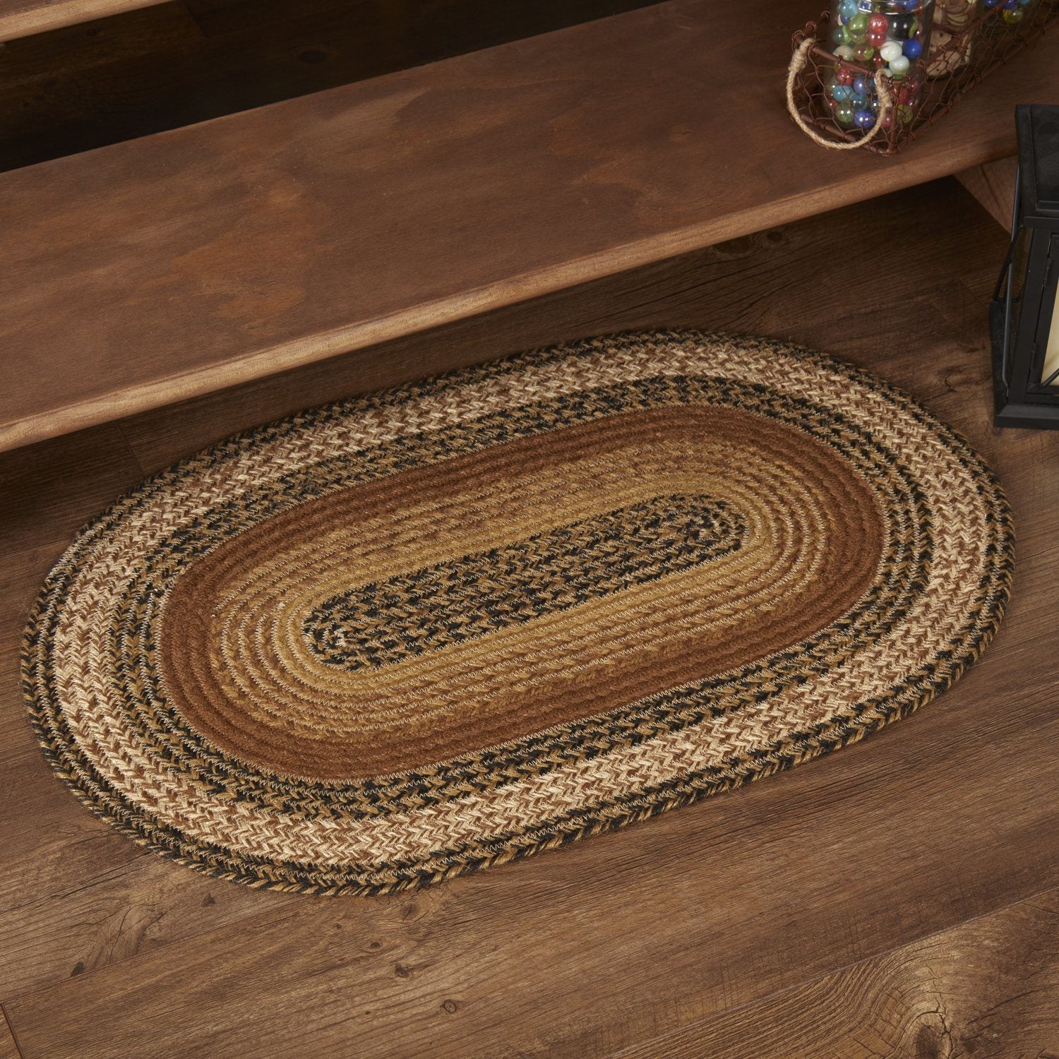 Kettle Grove Oval Braided Rug 20x30"