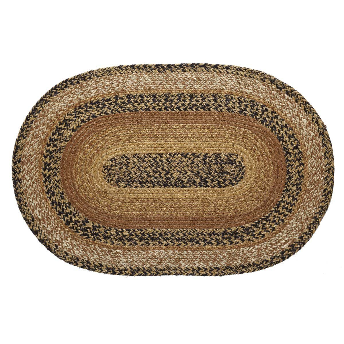 Kettle Grove Oval Braided Rug 20x30"