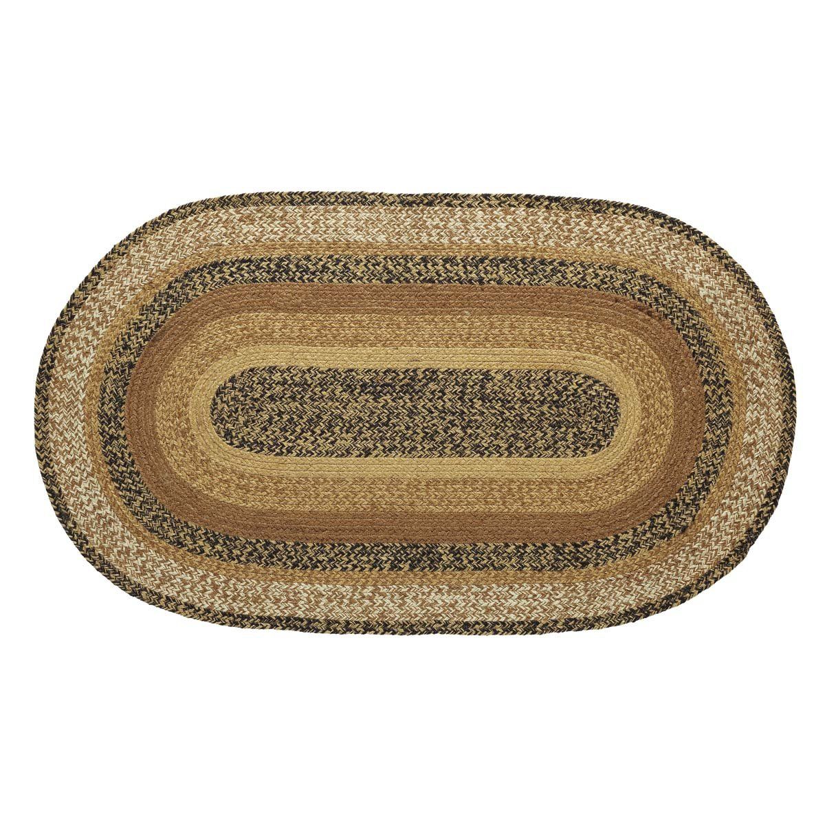 Kettle Grove Oval Braided Rug 24x36"