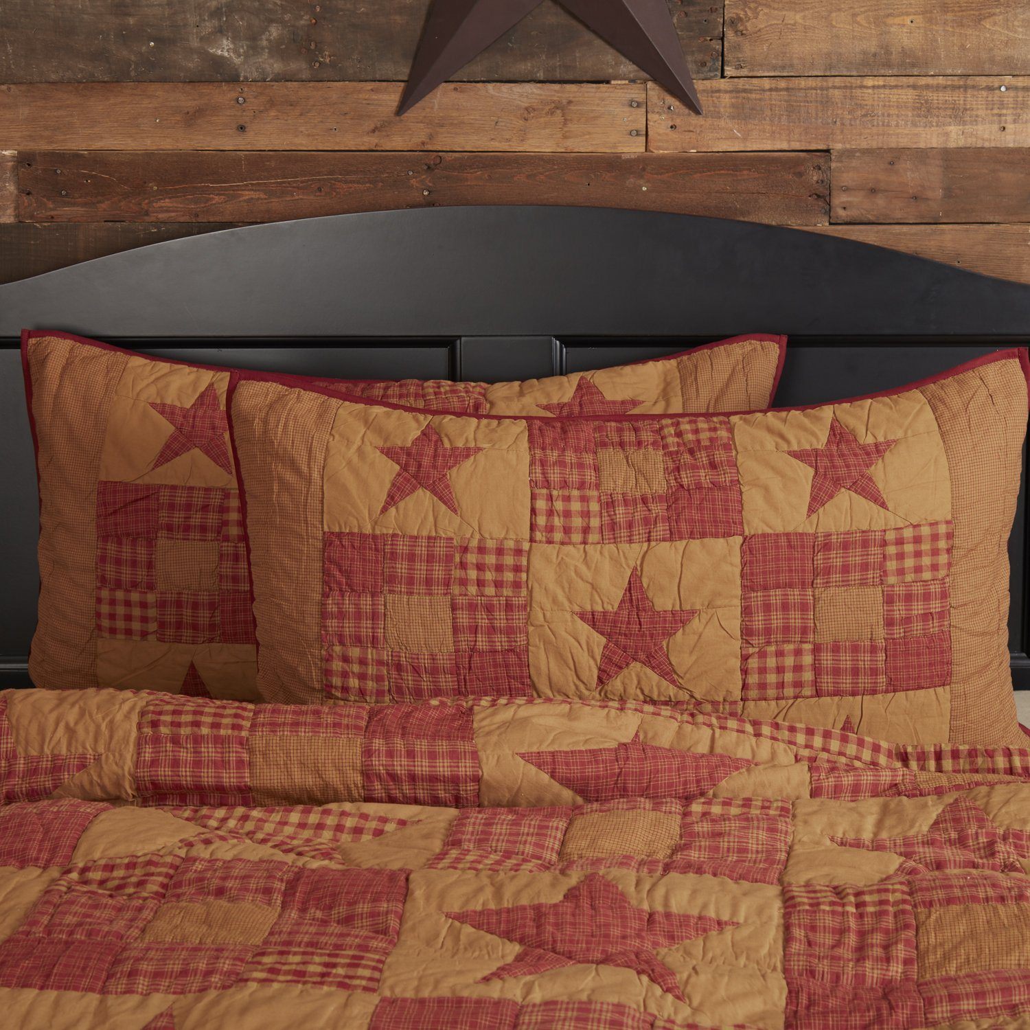 Ninepatch Star Quilt Bundle | Primitive Star Quilt Shop