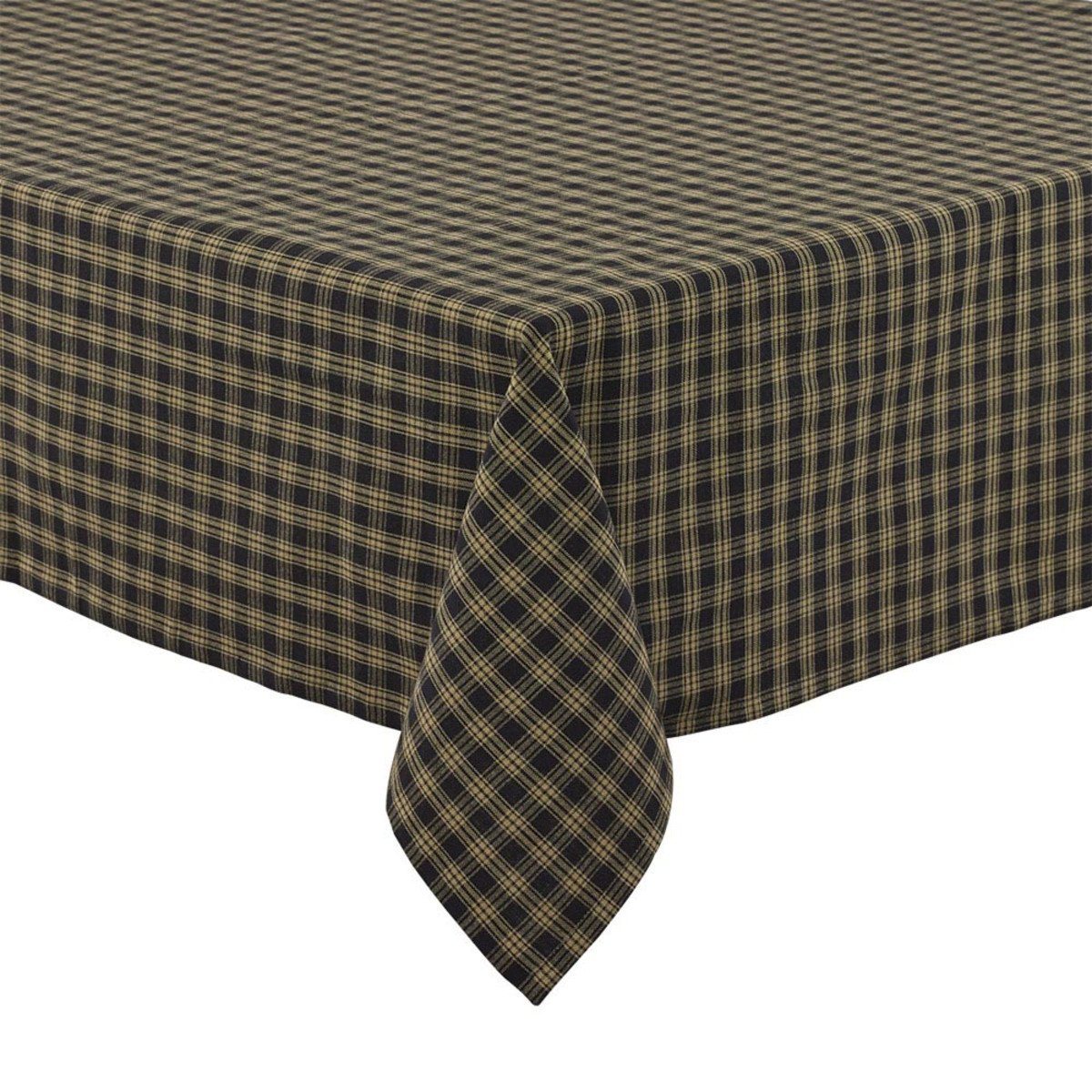 Sturbridge Black Table Cloth 60x84" | Primitive Star Quilt Shop